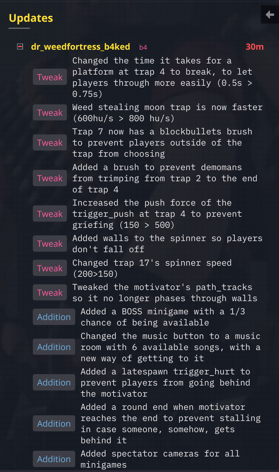 Approved - Update dr_weedfortress to b4ked | Skial